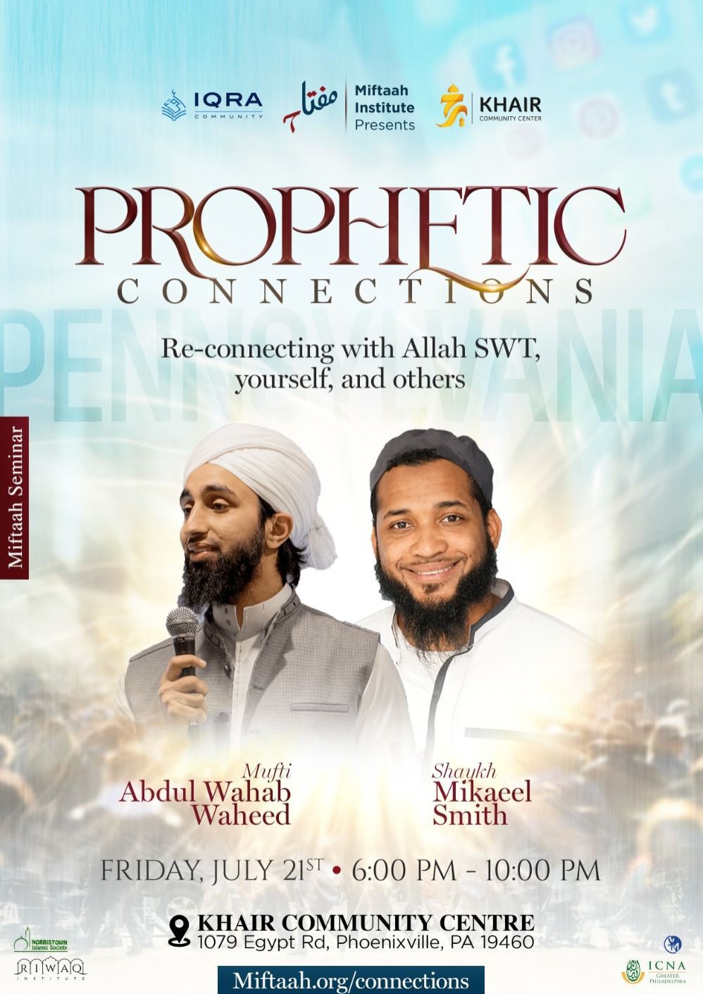 Prophetic Connections – Norristown Islamic Society